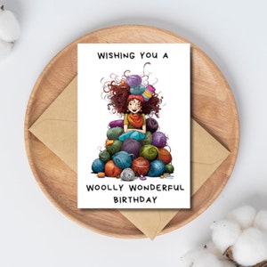 Knitters Printable Birthday Card, Crochet Birthday, Funny Humour ...