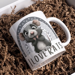 Rat PNG, I Love Rats Image, Rats Clipart, Printable, Cute Rat Pet ...