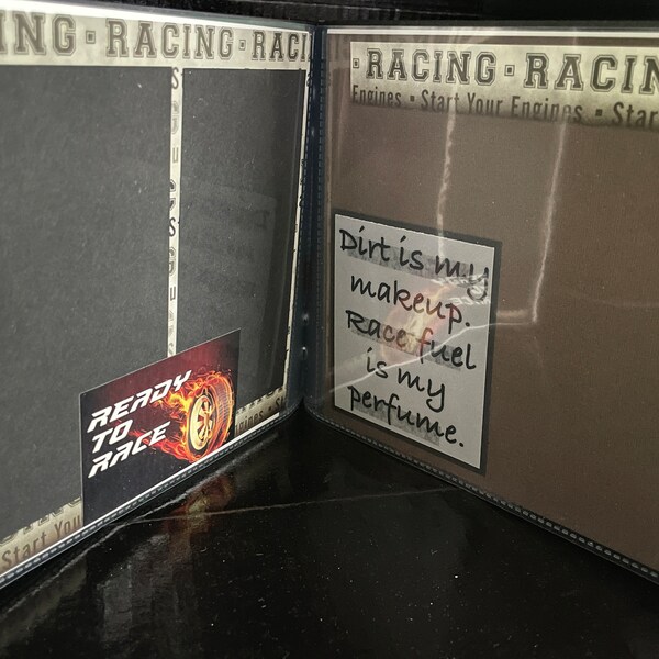 Racing Scrapbook - Etsy