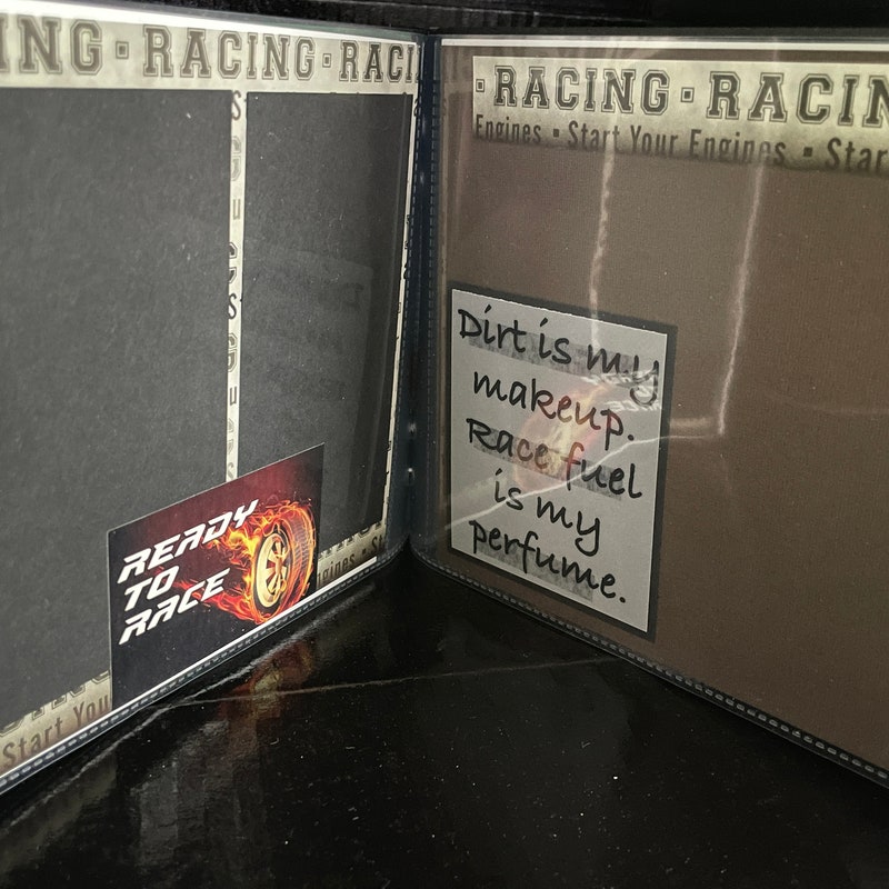 Racing Scrapbook - Etsy