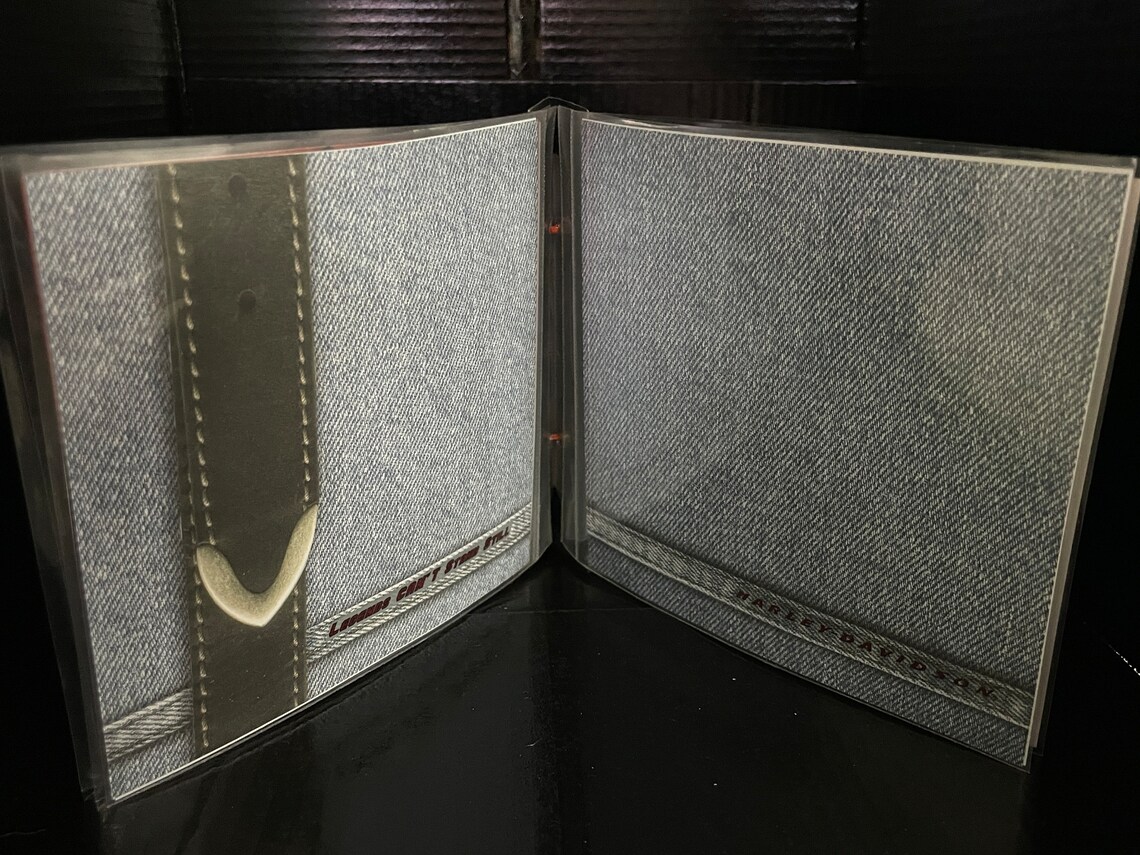 Harley Davidson Theme 6x6 Book With 10 Pages of Papers and - Etsy