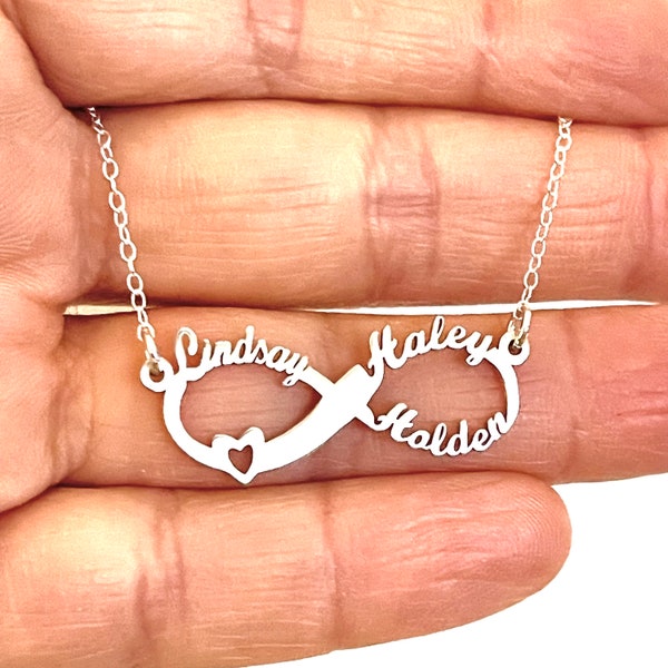 Personalized Name Necklace Sterling Silver - Etsy