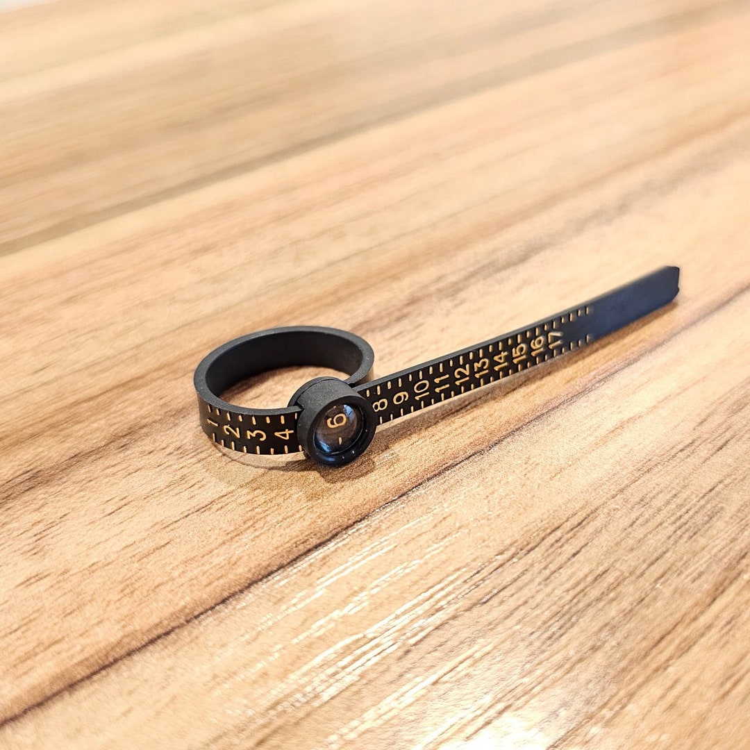Ring Sizer - Adjustable Plastic Ring Size Finder - Etsy