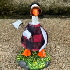 Mini Desk Lumberjack With Ax Poseable Arms Outfit for 7” Figurine | NO ...