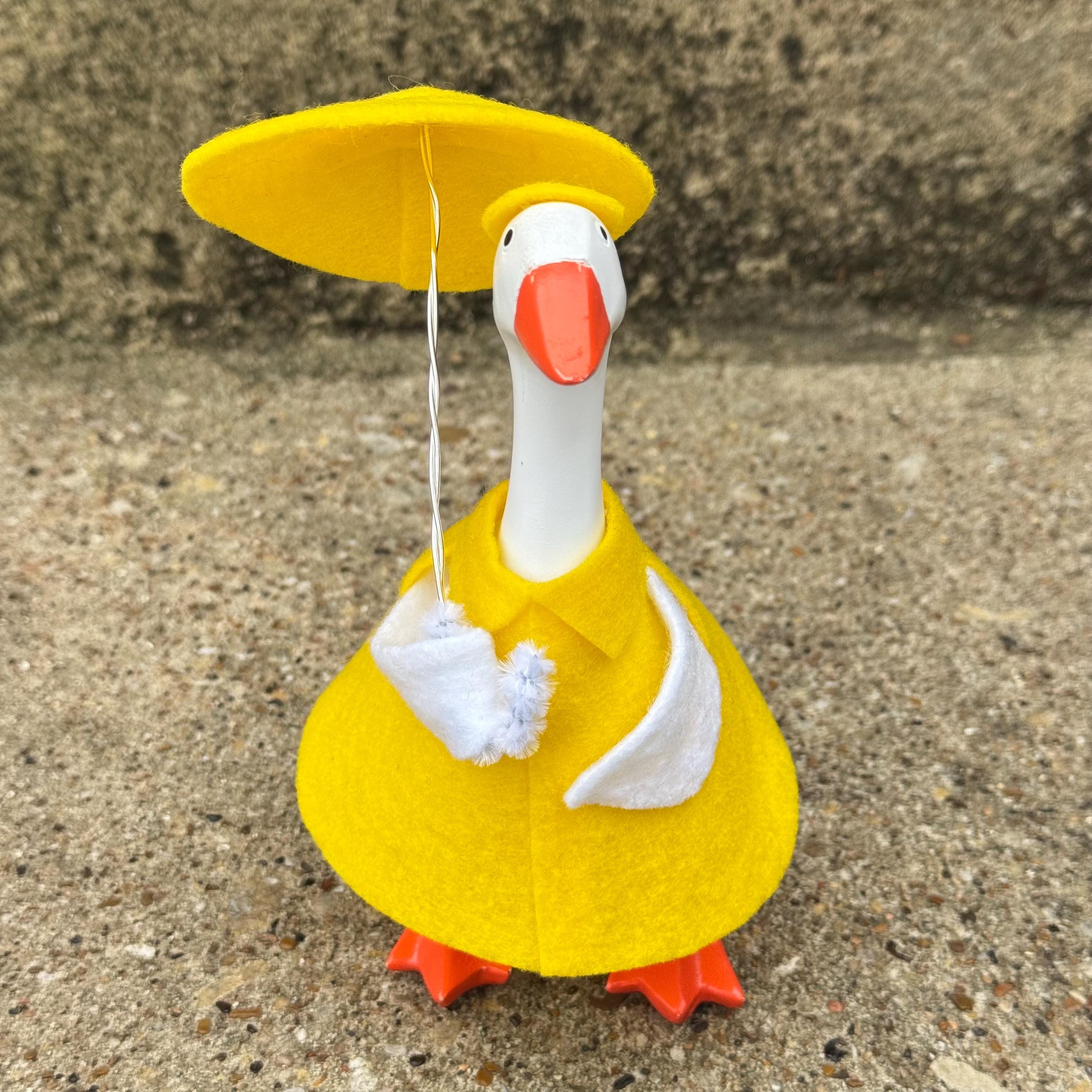 Mini Desk Goose Rain Coat Outfit for 7” Figurine | NO GOOSE INCLUDED ...