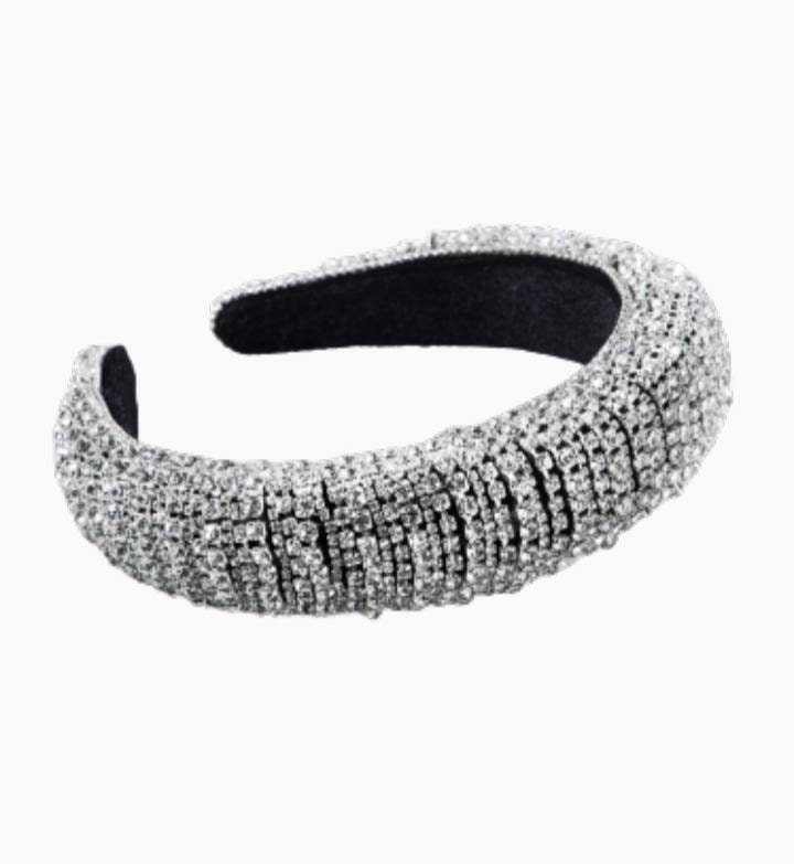 Classic Thick Embellished Headband Alice Padded Hair Band Etsy