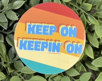 Keep on Truck'in Pair Decal Sticker - Etsy