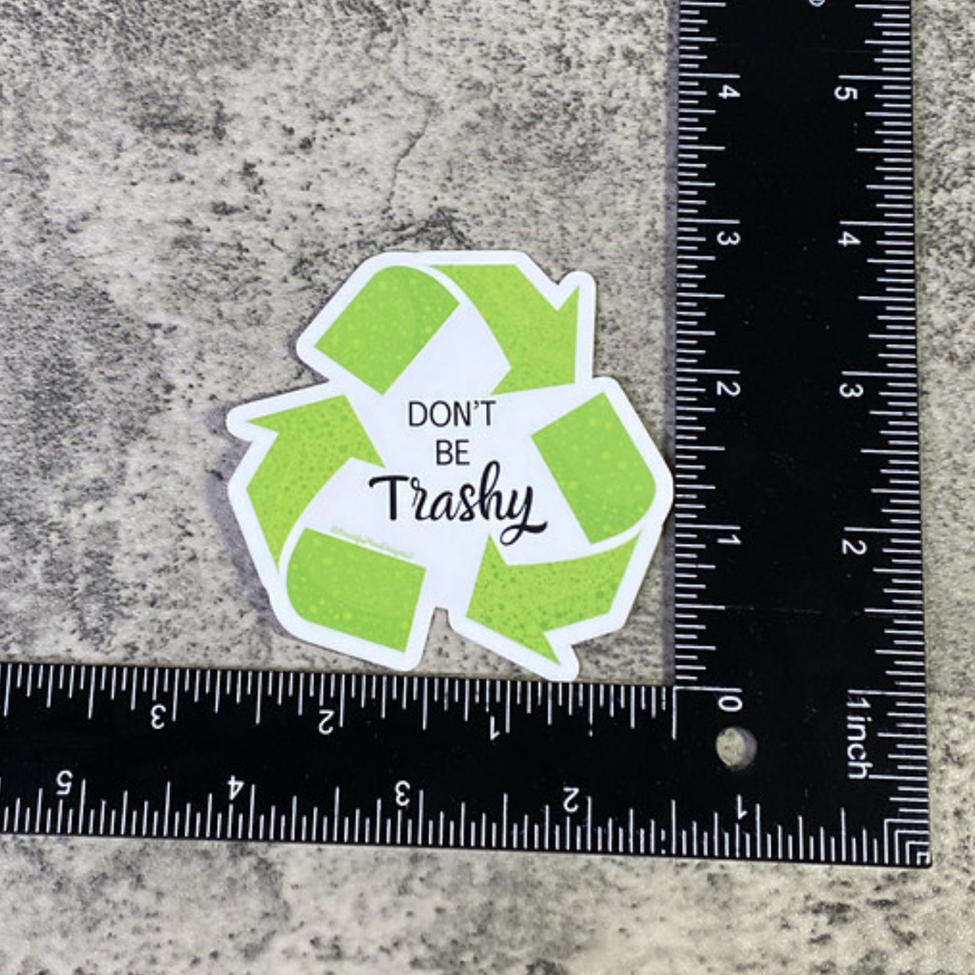 Dont Be Trashy Sticker - Etsy