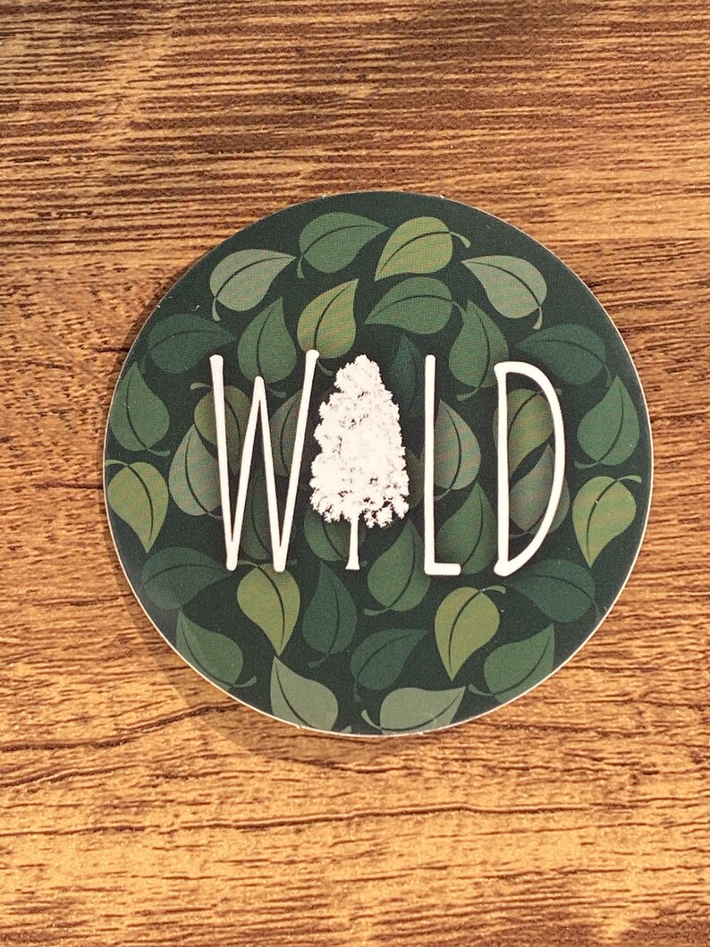 Wild Sticker - Etsy