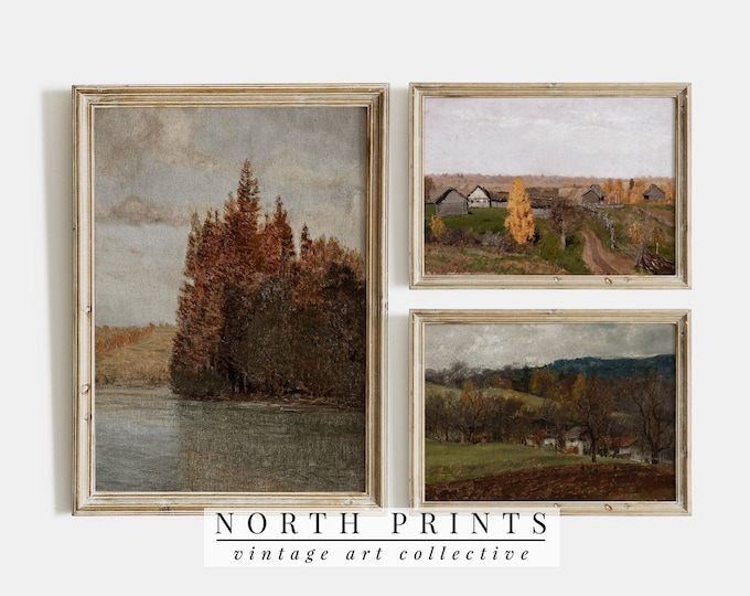 Printable Vintage Art Collective by NorthPrints on Etsy