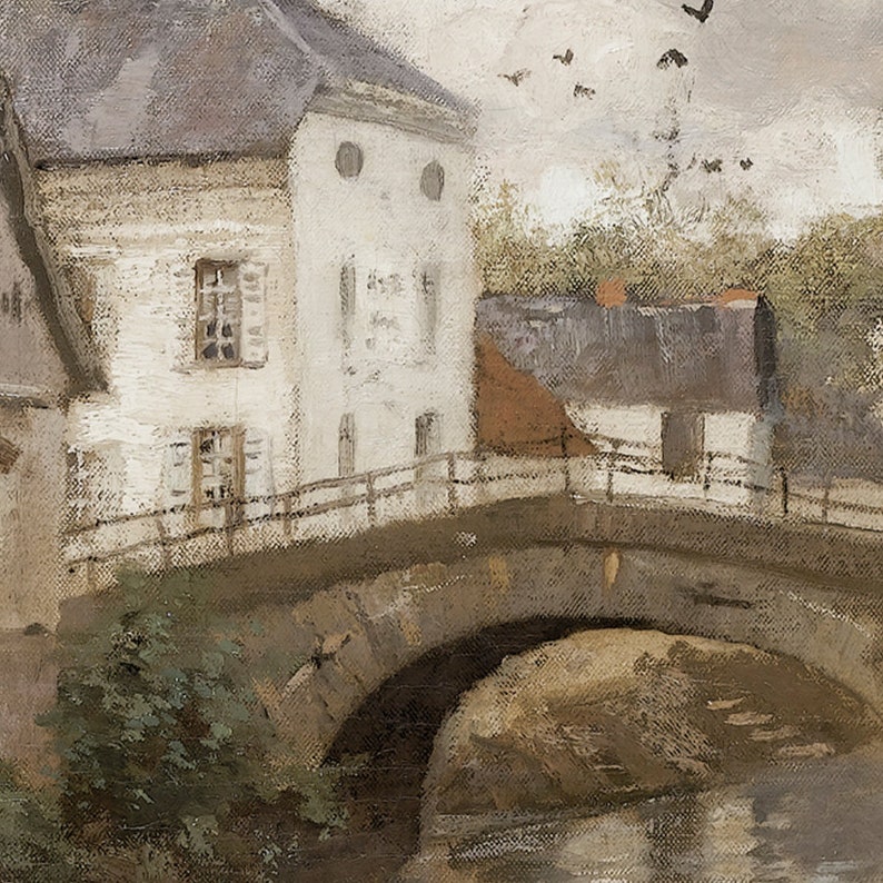 Vintage European Print SET Vintage Farmhouse Paintings - Etsy