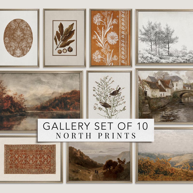 Printable Gallery Wall - Etsy