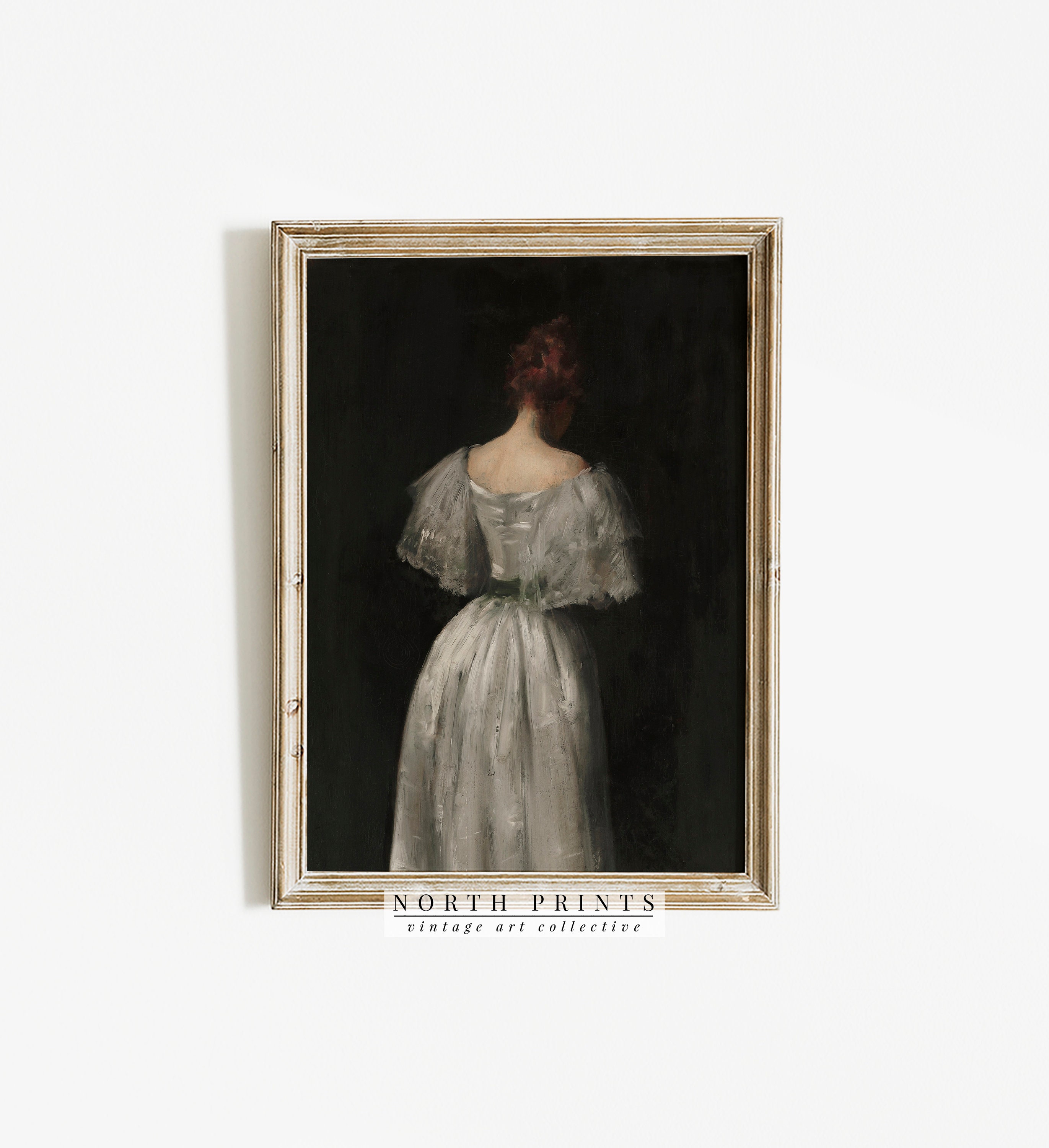 Moody Vintage Portrait Digital Download Printable Wall Art Downloadable ...