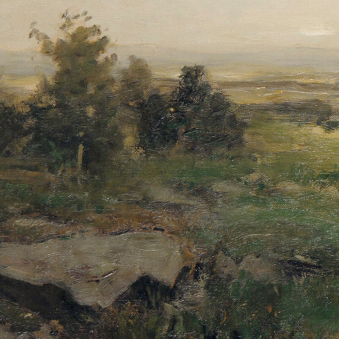 Country Oil Painting Vintage Landscape Print Farmhouse - Etsy Canada