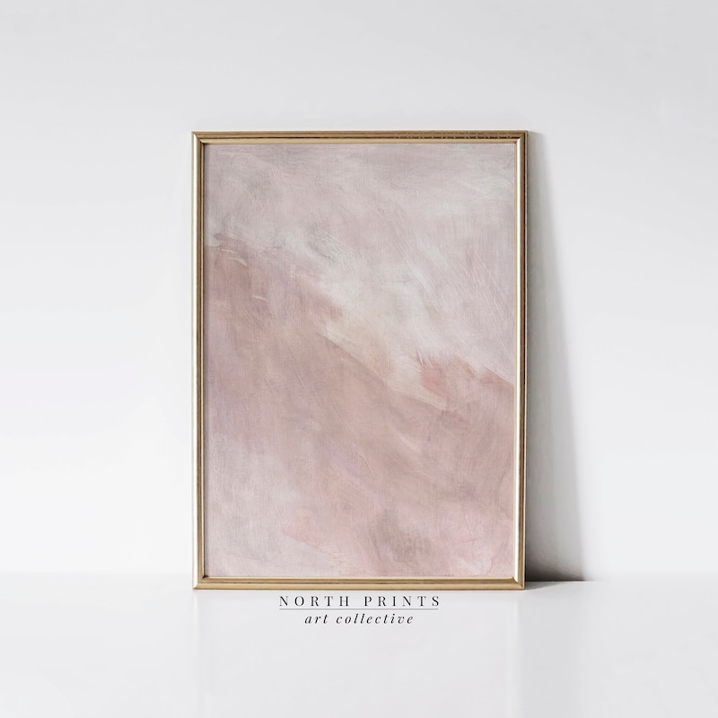 Pink Abstract - Etsy