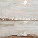 Muted Beach Scene Oil Painting | Warm Tone Bathroom Decor | North ...