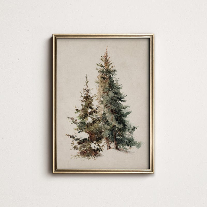 Sepia Trees Art - Etsy