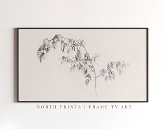 Neutral Drawing Art - Etsy