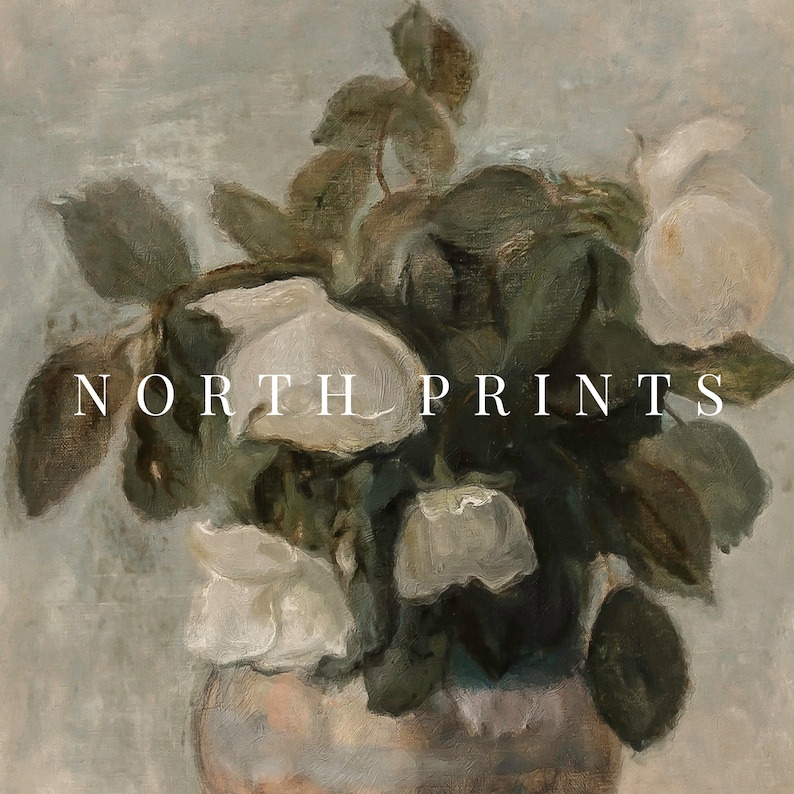 PRINTABLE Neutral Still Life Roses Painting Vintage - Etsy