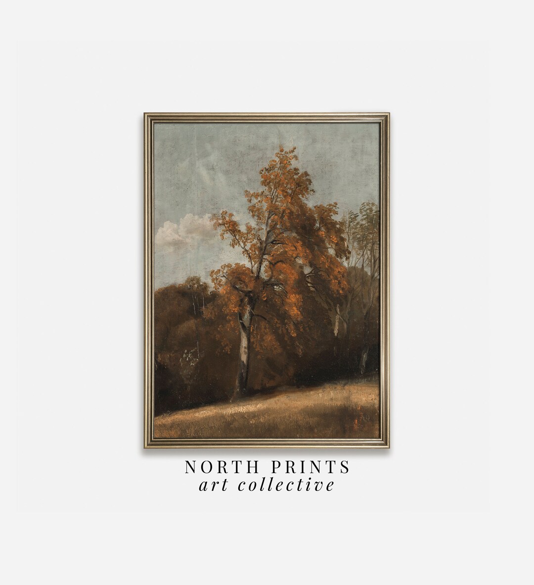 PRINTABLE Autumn Landscape Wall Art Prints Vintage Fall Wall Decor ...