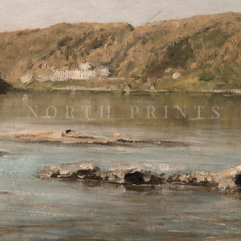 Country Landscape Print SET Vintage Farmhouse Prints Digital - Etsy