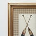 Preppy Rowing Oars Print: Coastal Lake House Wall Art Decor, Digital ...