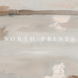 Muted Beach Scene Oil Painting: Warm Tone Coastal Art (digital Download ...