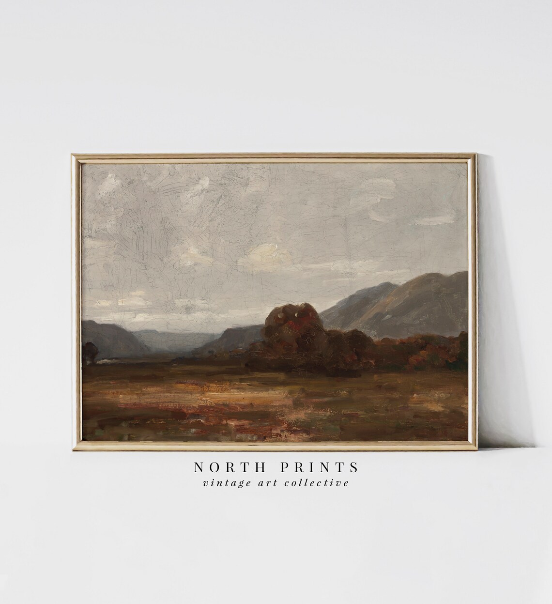 Moody Fall Landscape Warm Tone Autumn Wall Decor PRINTABLE - Etsy