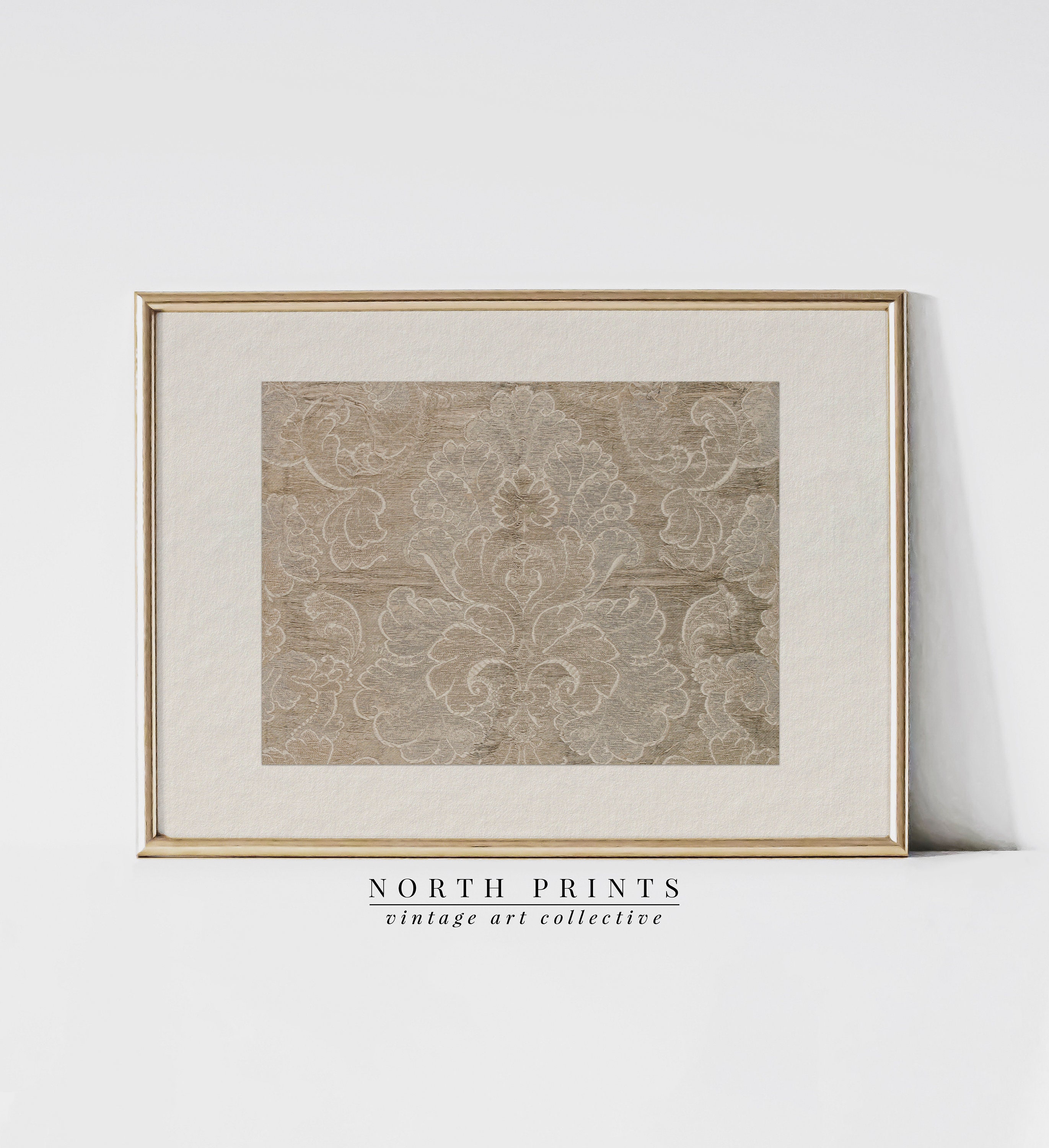 PRINTABLE Tapestry Art Print | Vintage Neutral Textile Wall Art ...