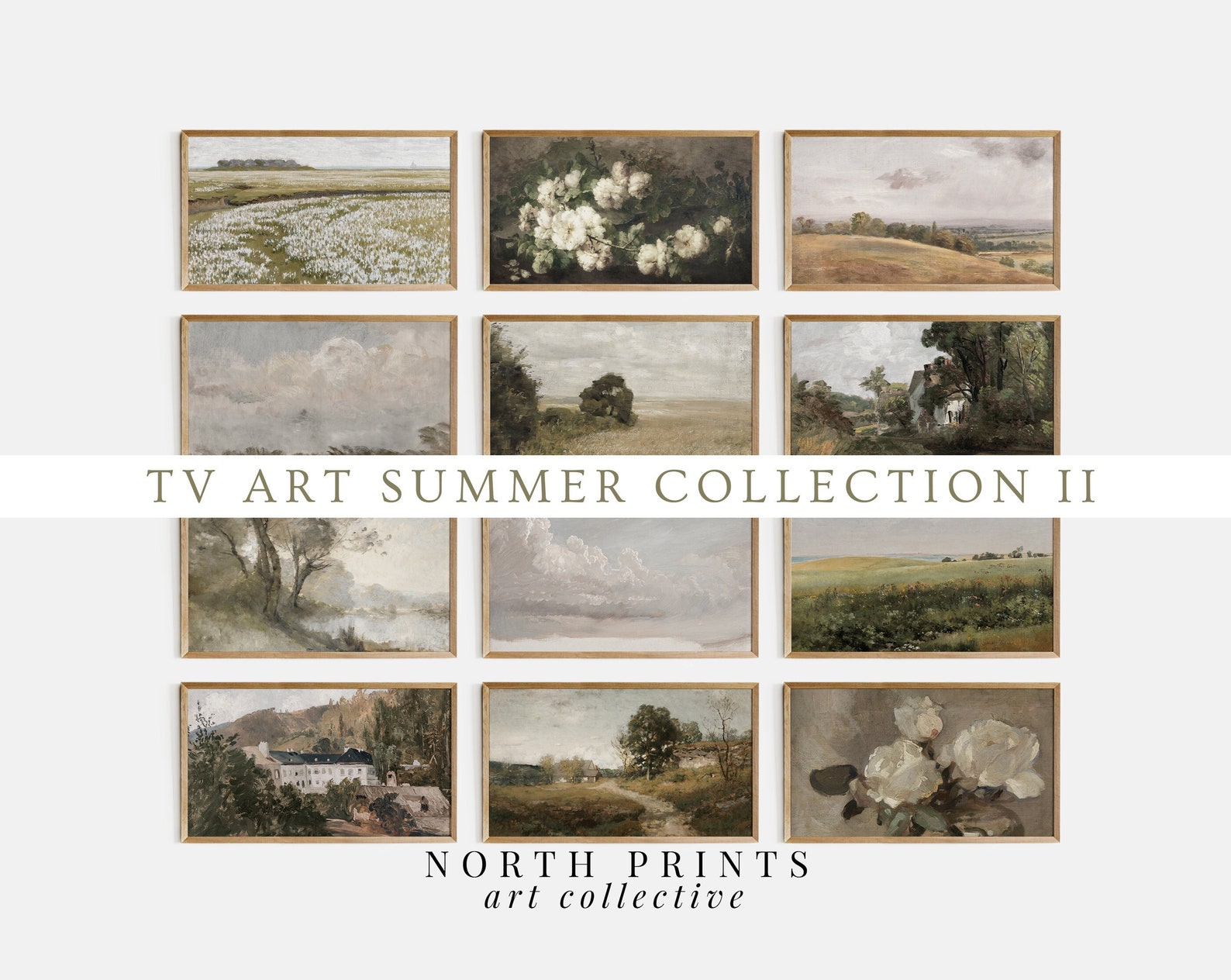 FRAME TV Art Vintage Summer Collection Bundle Vintage Country ...