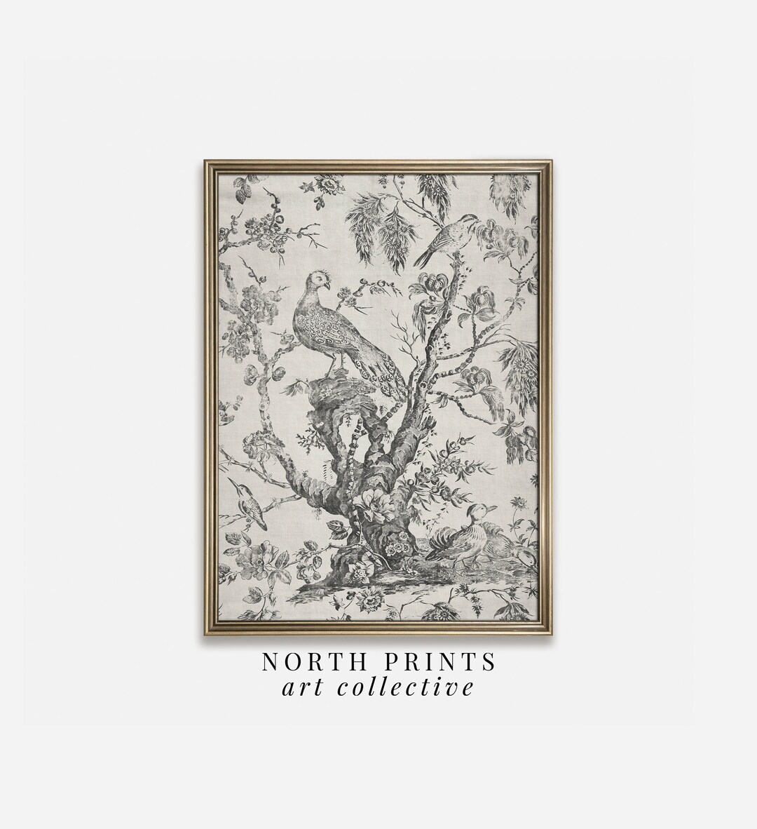 PRINTABLE Vintage Tapestry Wall Art | Neutral Antique Pattern Decor ...