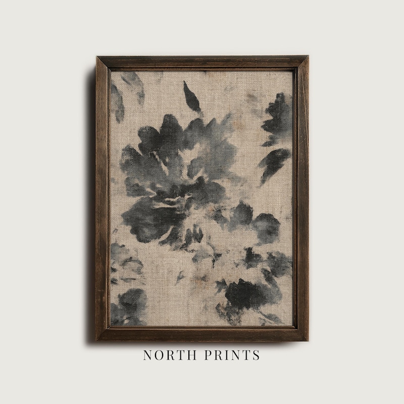 Botanical Textile Floral - Etsy