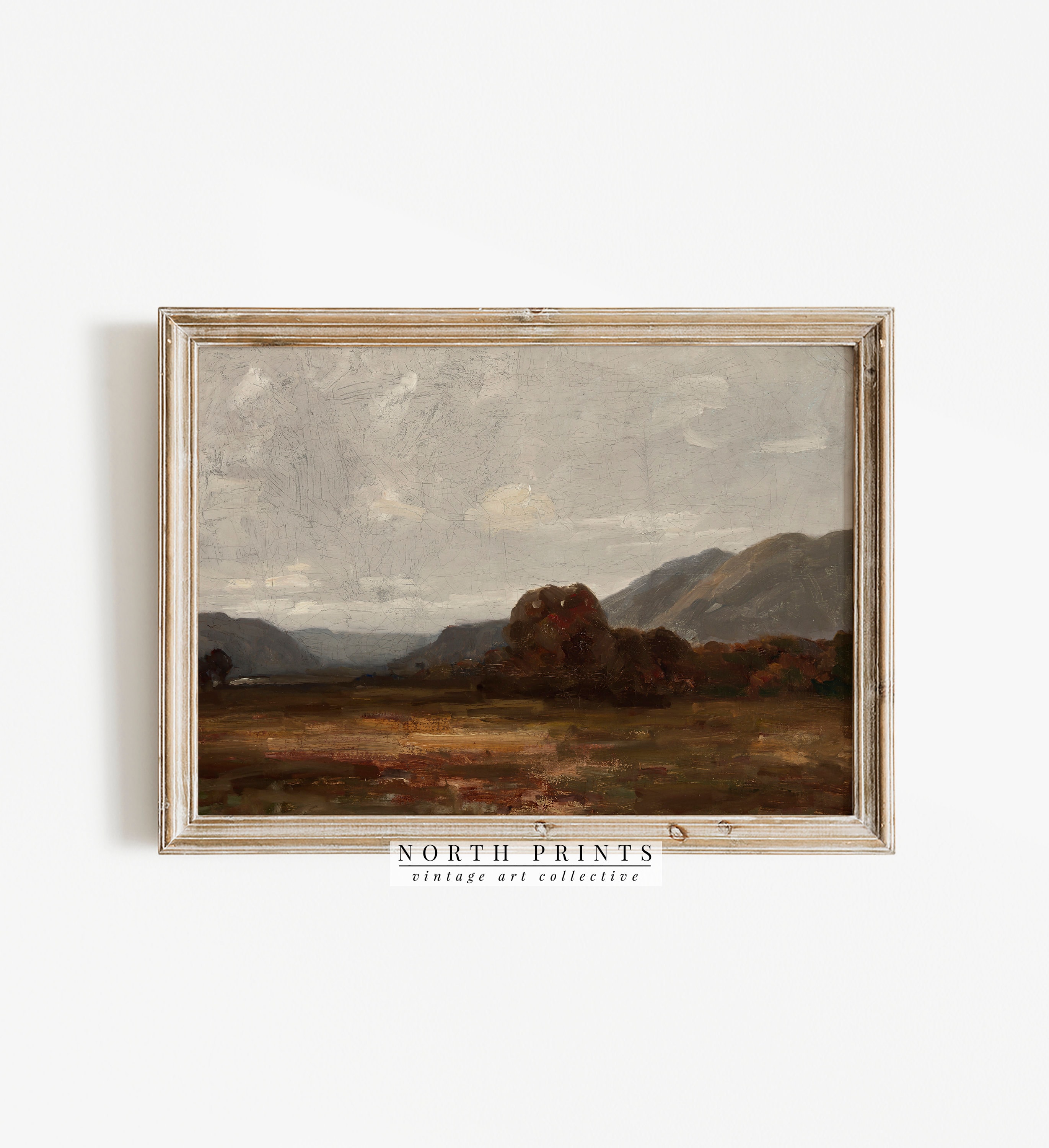 Moody Fall Landscape Warm Tone Autumn Wall Decor PRINTABLE - Etsy