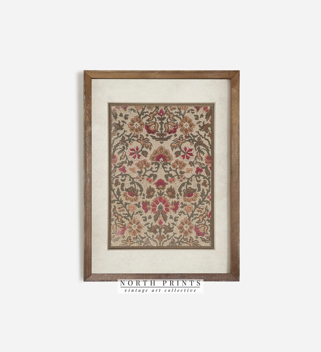 Elegant Pattern Tapestry PRINTABLE Art | Vintage Textile Downloadable ...