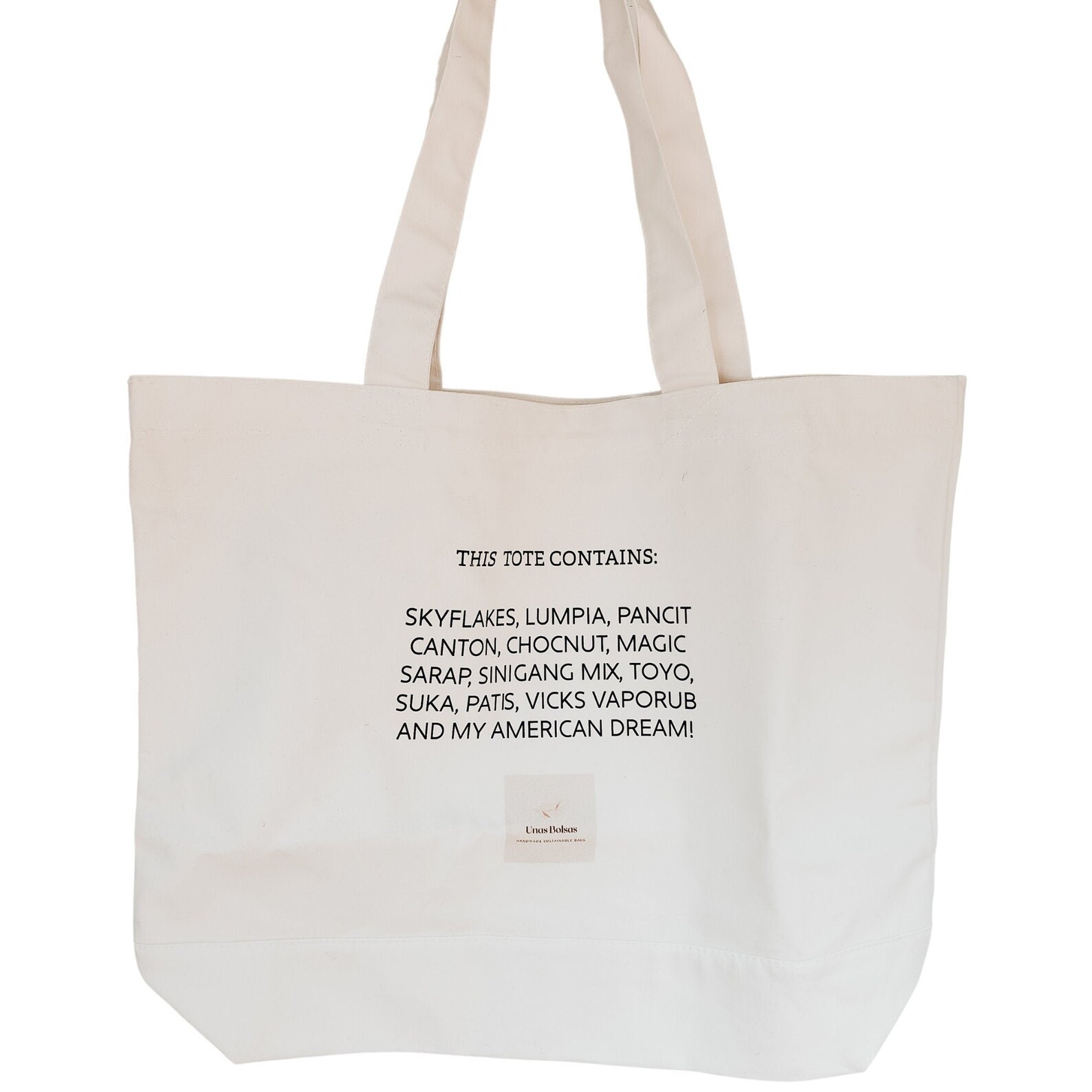 FILIPINO TOTE BAG, Pinoy Tote Bag, Filipino Gift Ideas, Philippines ...