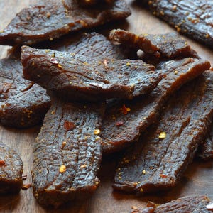Authentic Smoked Beef Jerky - Etsy