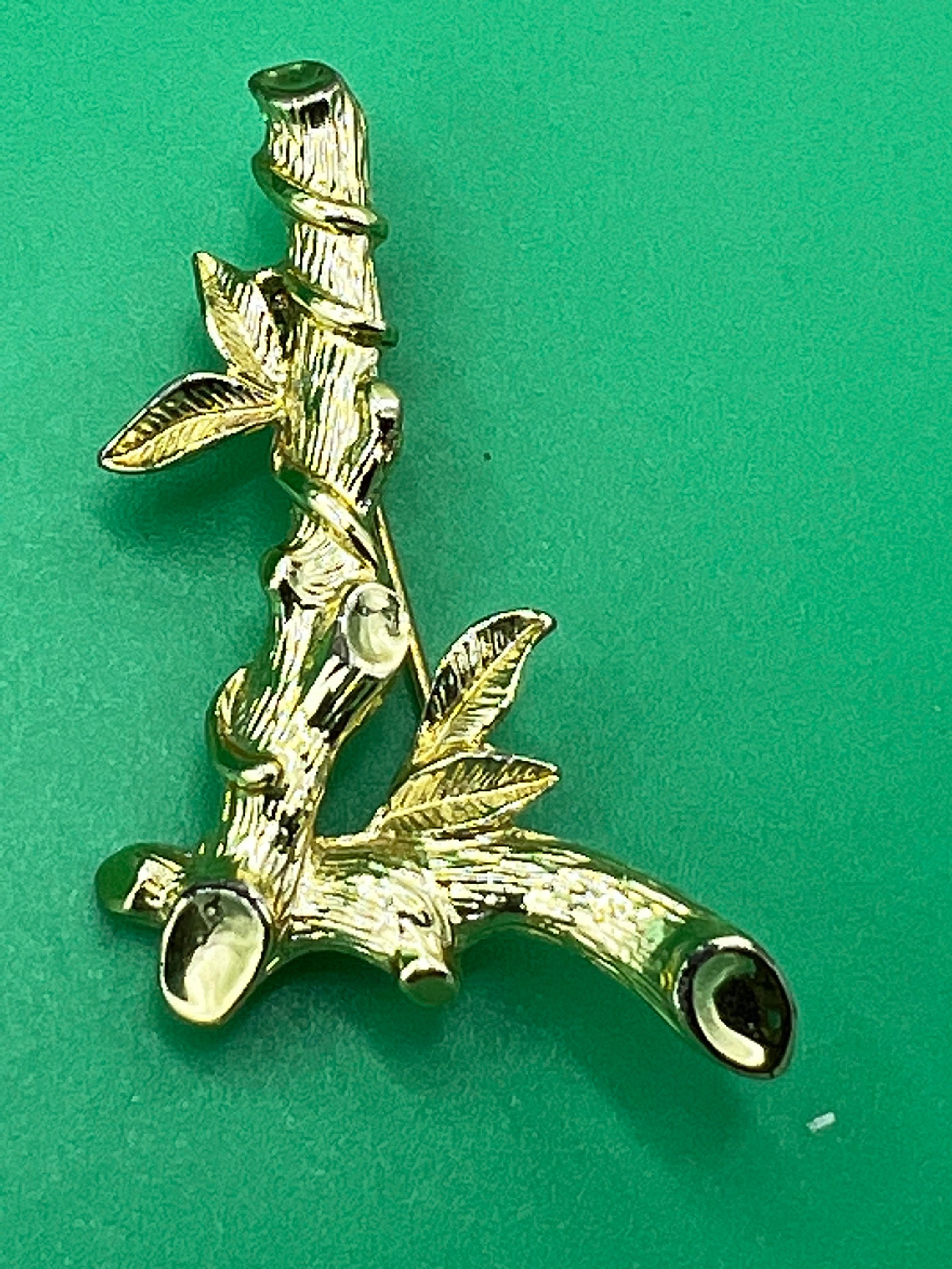 Letter L Brooch Pin Signed Sarah Cov From 1970's - Etsy