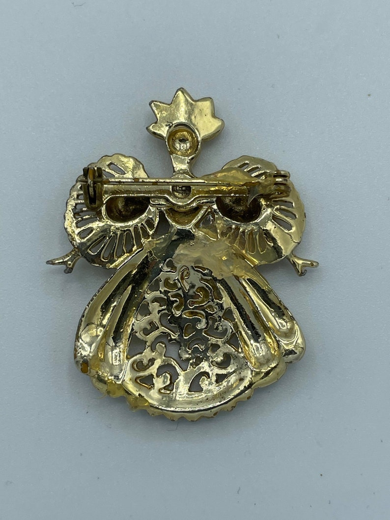 Rare and Unique Vintage Victorian Woman Pin - Etsy