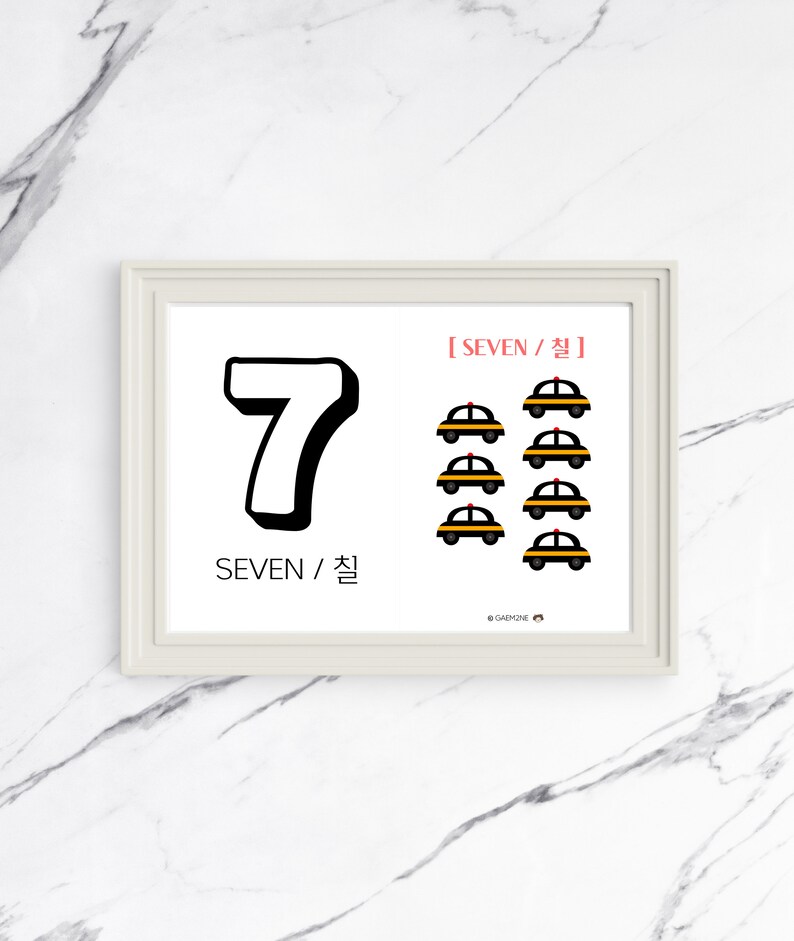 Number Flash Cards Printable, 123 Cards Kindergarten Activity ...