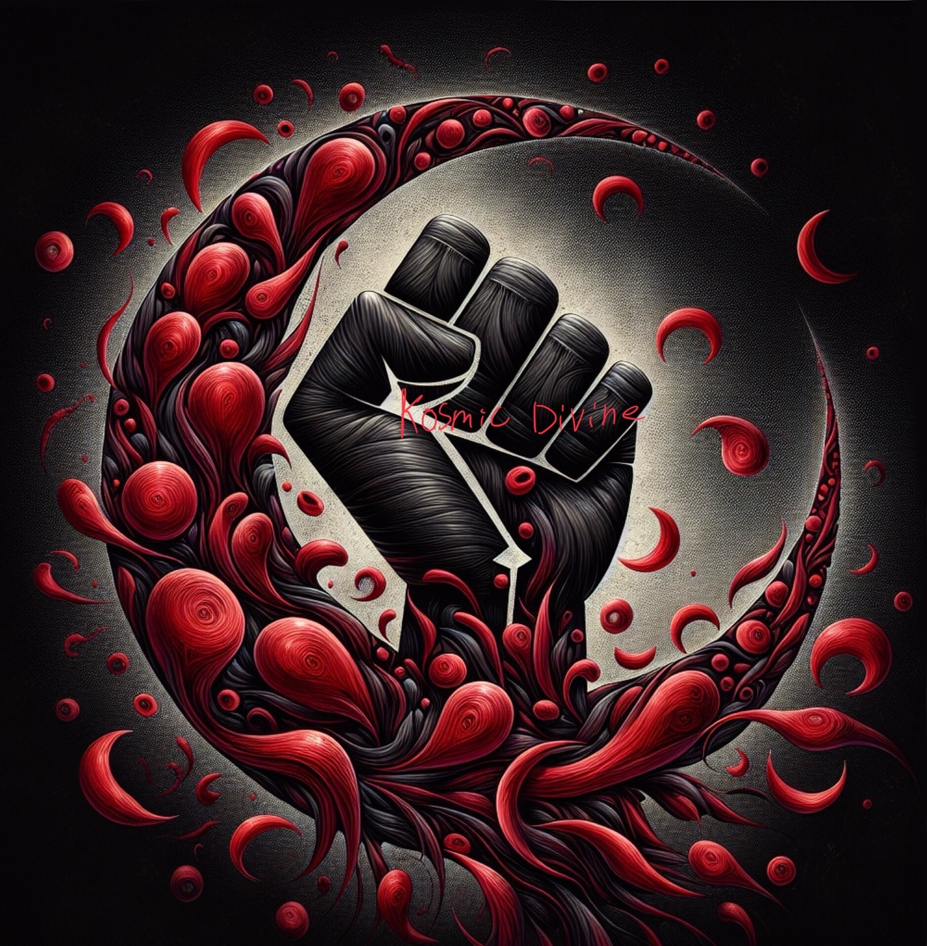 Sickle Cell Awareness Wall Art Print: Embracing Strength & Resilience ...