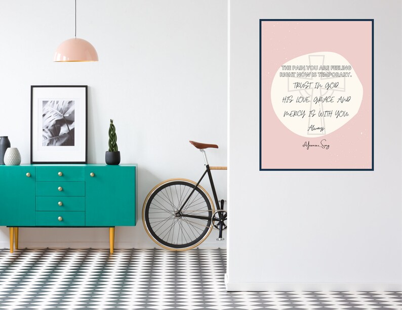 Trust God Poem by Yesenias_song Printable Religious Home - Etsy