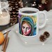 Virgin Mary Light Watercolor Ceramic Mug 11oz, Catholic Mugs, Catholic ...