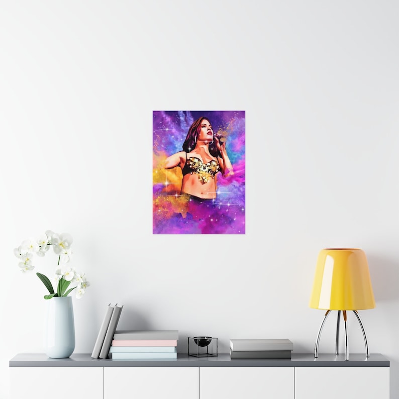 Selena Queen of Tejano Music Premium Matte Vertical Poster, Selena ...