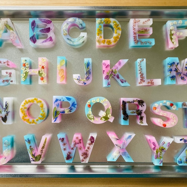 Alphabet Magnets - Etsy