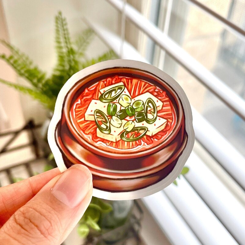 Cute Korean Food Stickers - Etsy