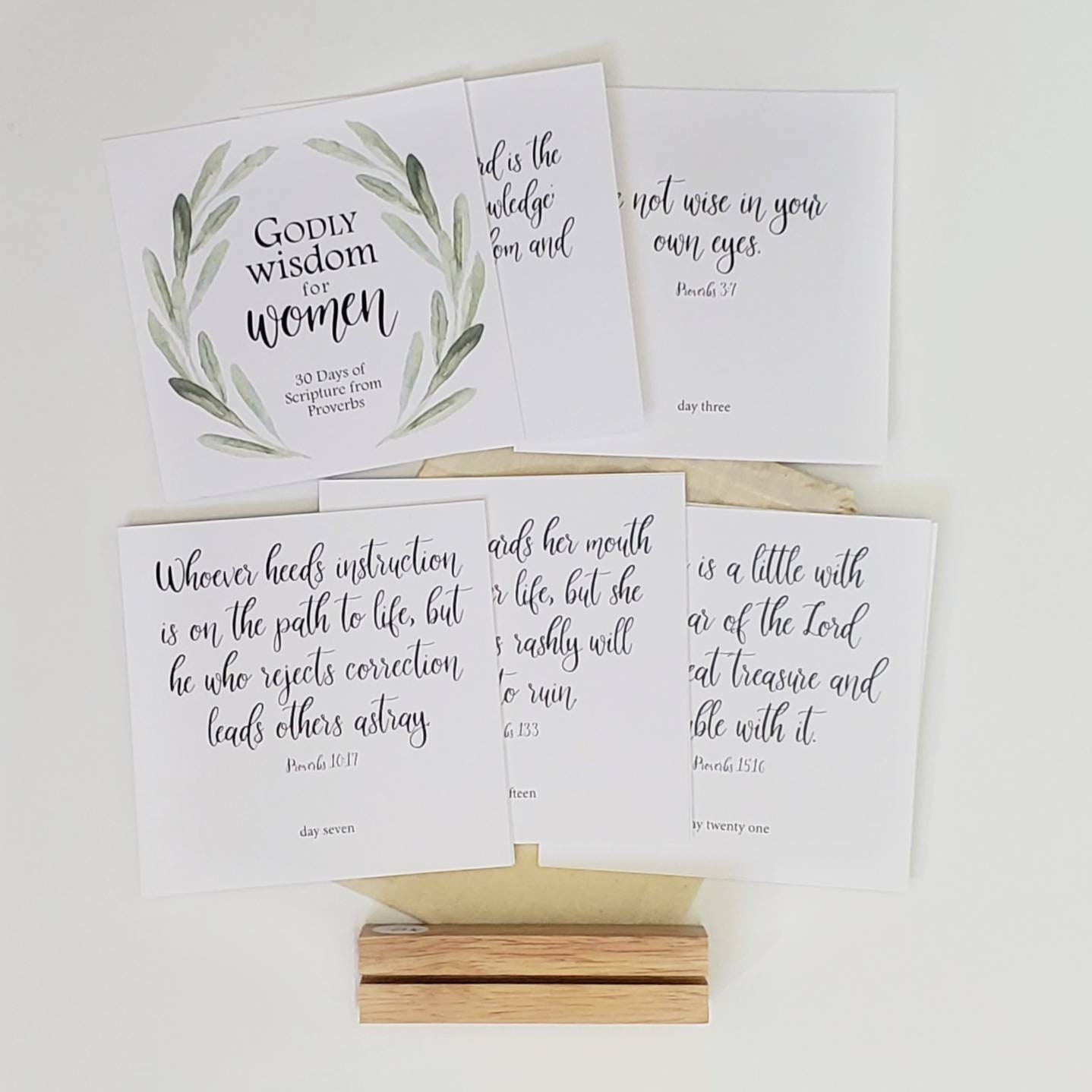 Scripture Cards Bible Verse Cards Teacher Gift Christian - Etsy