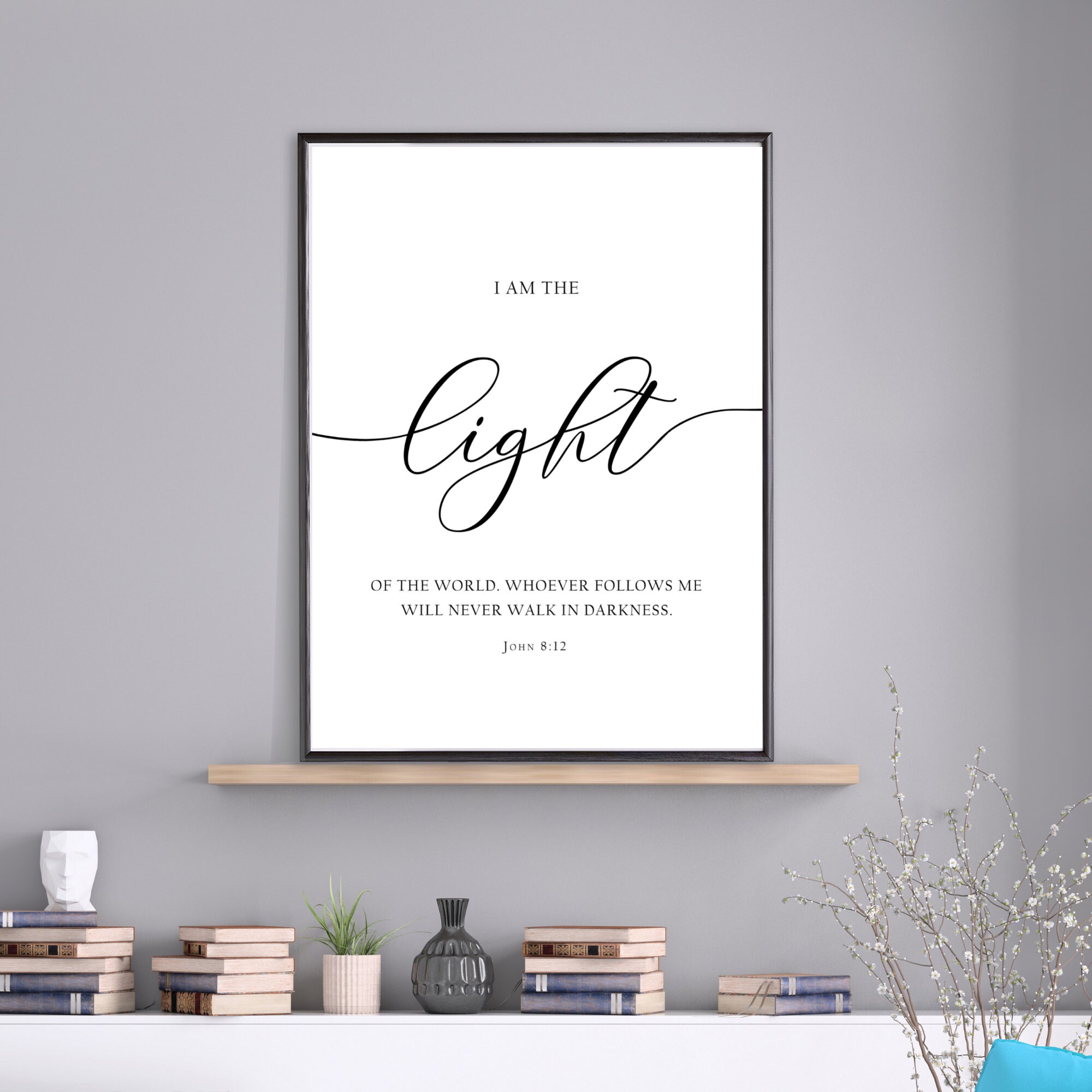 Bible Verse Prints Set of 4 Scripture Prints Prints for - Etsy