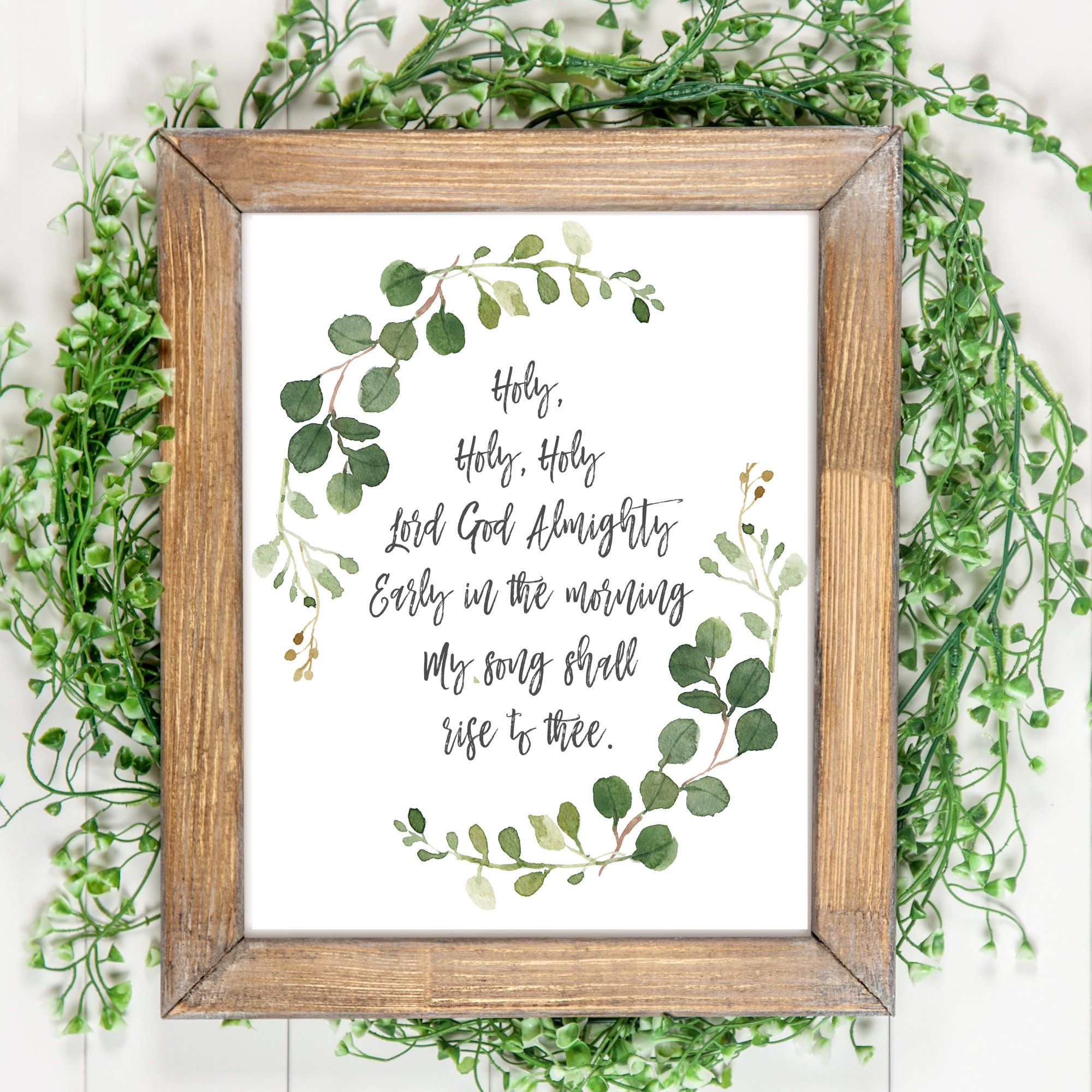 Bible Verse Art, Scripture Wall Art, Printable Scripture, Farmhouse ...