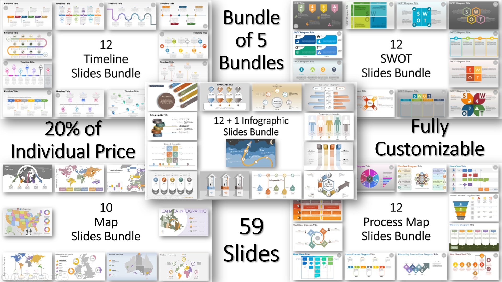 Bundle of Powerpoint Templates - Etsy