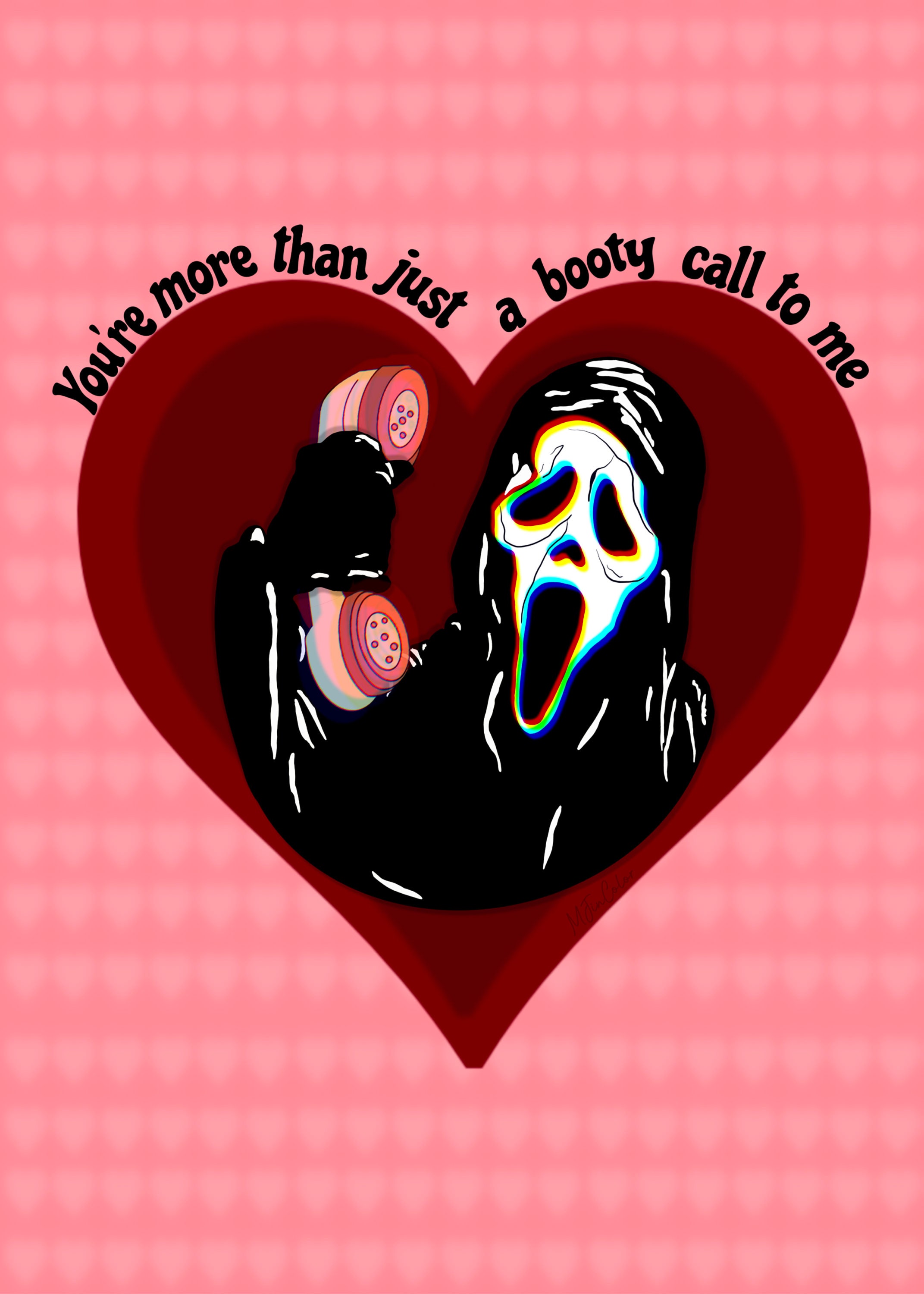 Printable Scream Funny Valentines Card Instant Download - Etsy